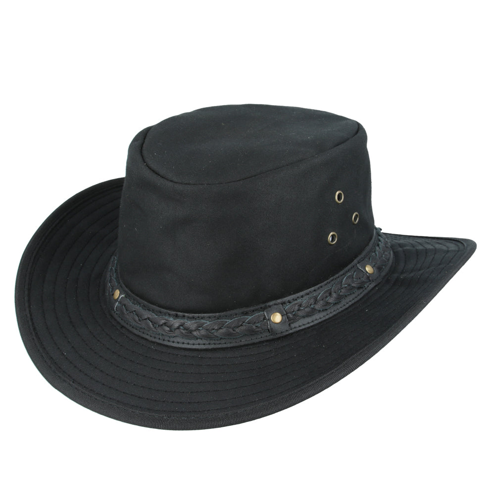 Aussie Bush Style Western Outback Waxed Cotton Cowboy Hats – Planet ...