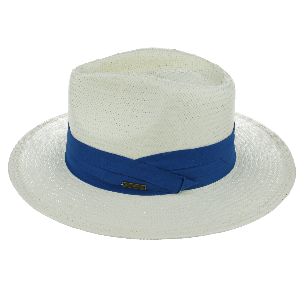 Maz Limited Edition Paper Straw Panama Hat With Red Band - Cream ...