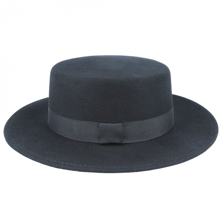 Maz Wide Stiff Brim Wool Pork Pie Hat – Planet Head wear