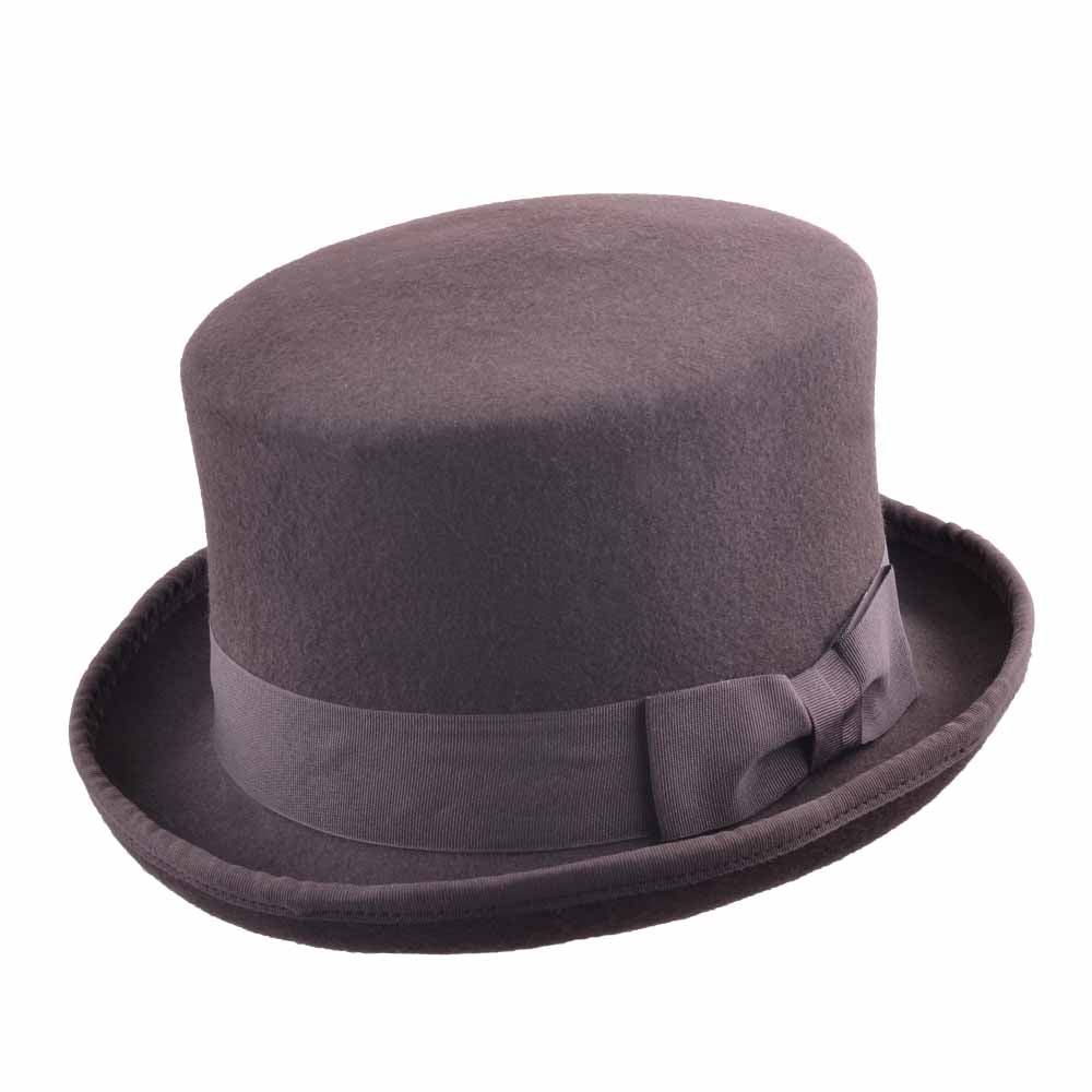 Maz Soft Crushable Wool Felt Top Hat – Planet Head wear